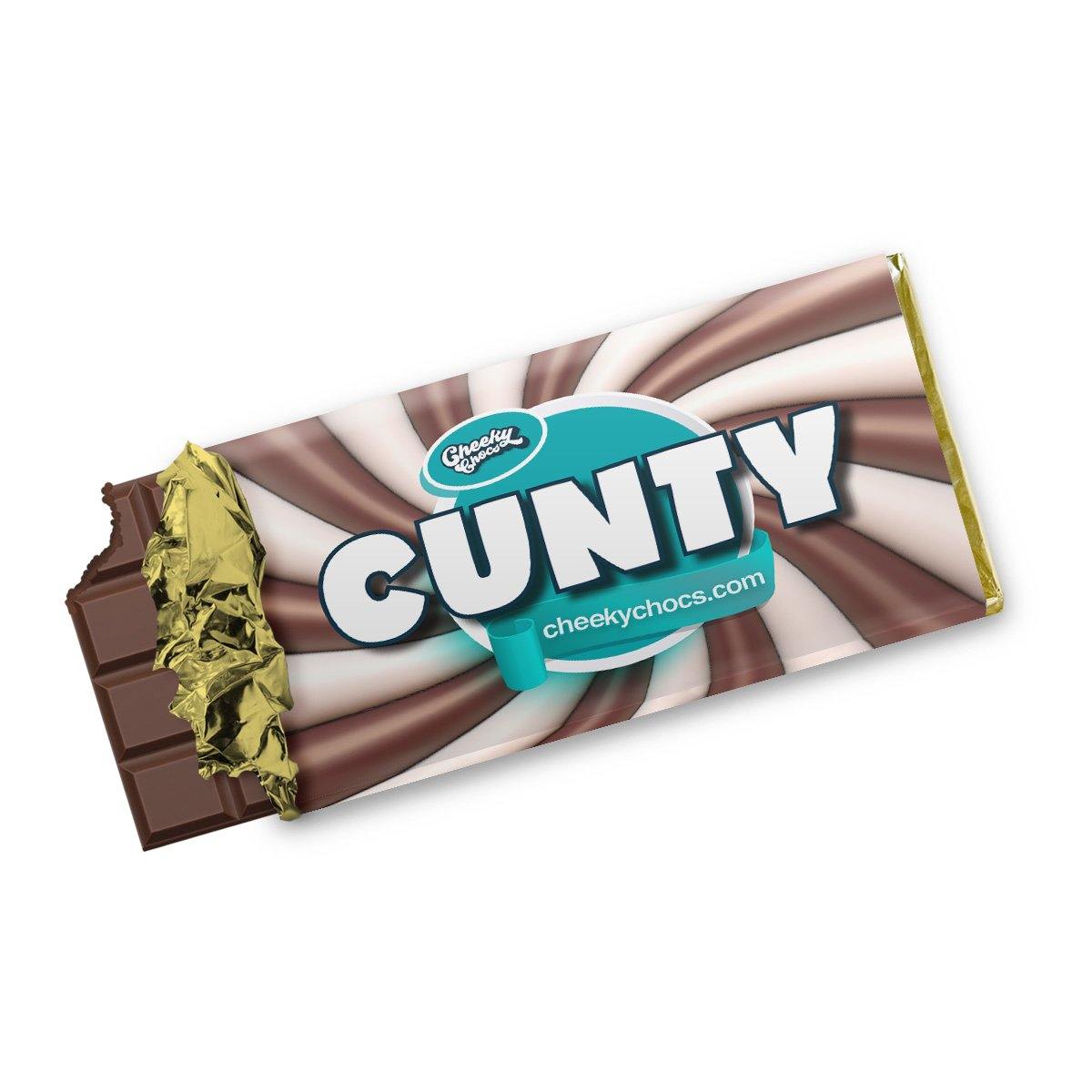 Cunty | Novelty Chocolate Wrapper – Cheeky Chocs
